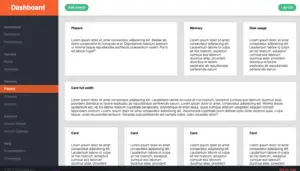 13 Free HTML & CSS Dashboard Template Designs - W3tweaks