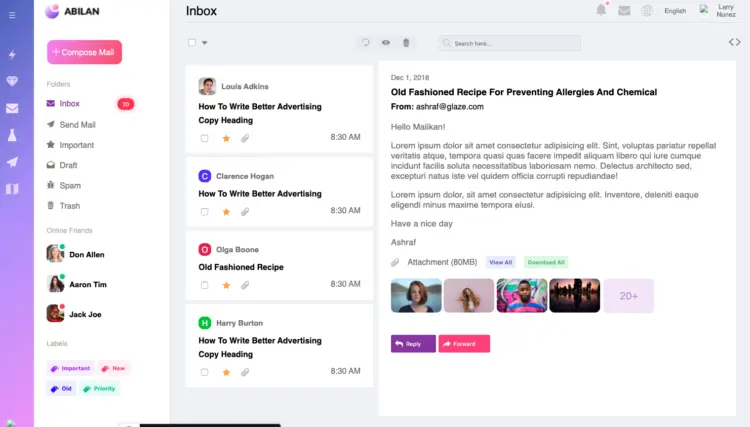 13 Free HTML & CSS Dashboard Template Designs - W3tweaks