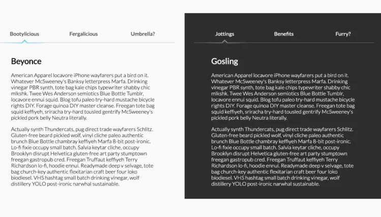 18 Free CSS Tabs For Designing Websites - W3tweaks