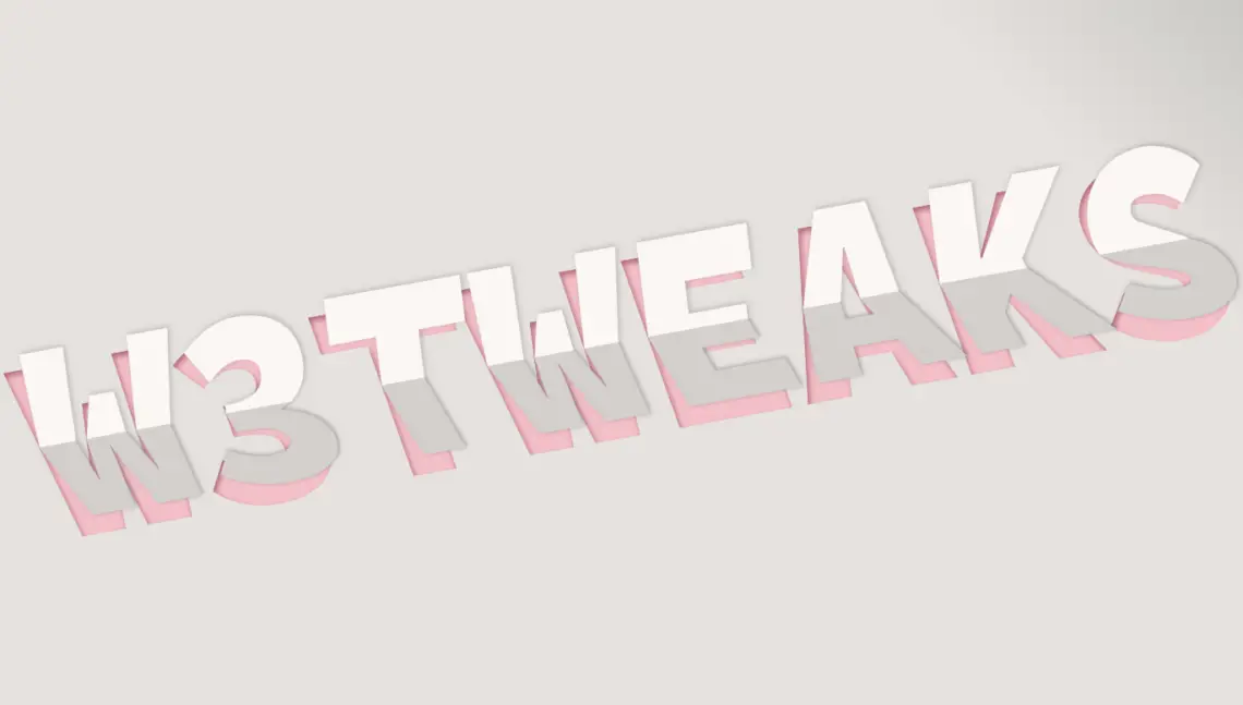 36 Free CSS 3D Text Effects - W3tweaks