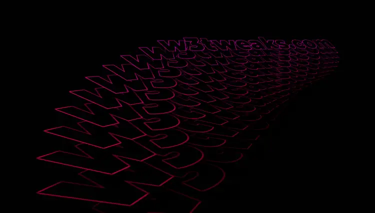 36 Free CSS 3D Text Effects - W3tweaks