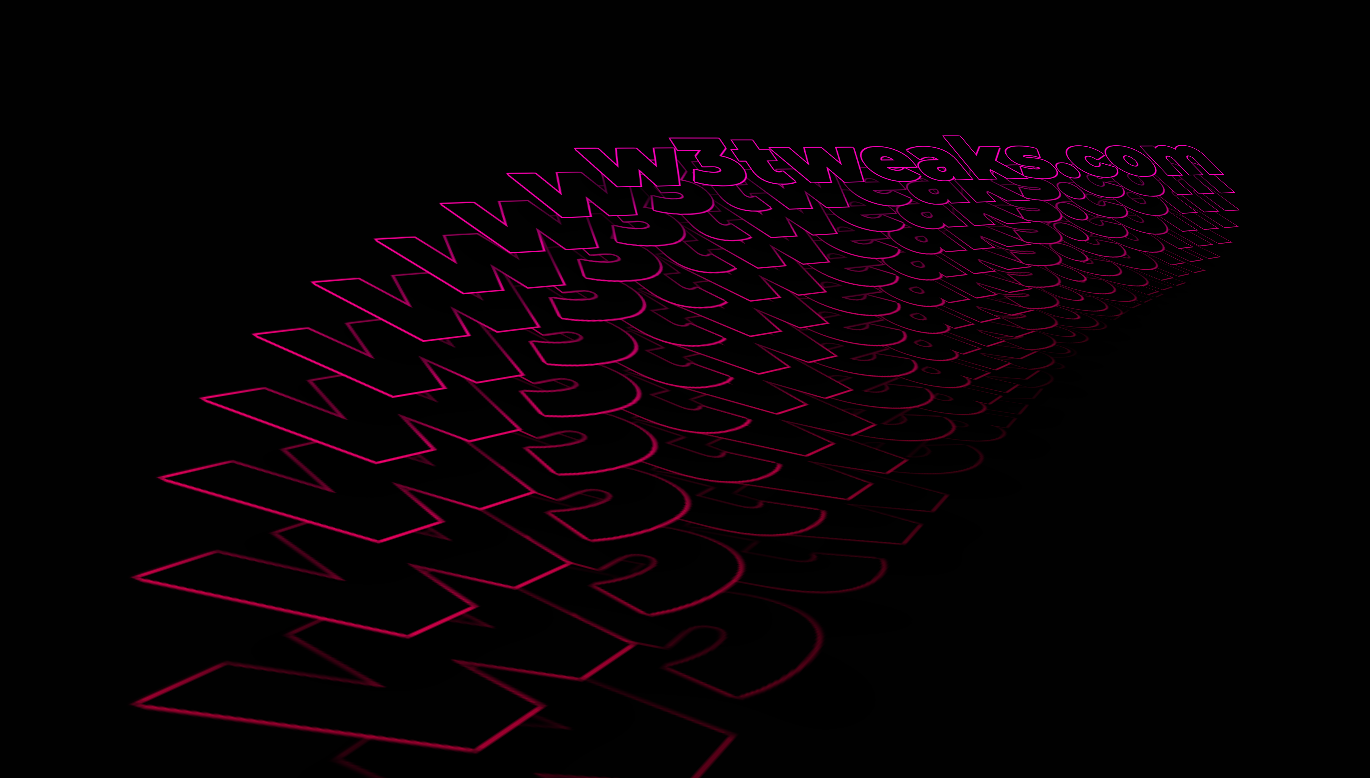 36 Free CSS 3D Text Effects - W3tweaks